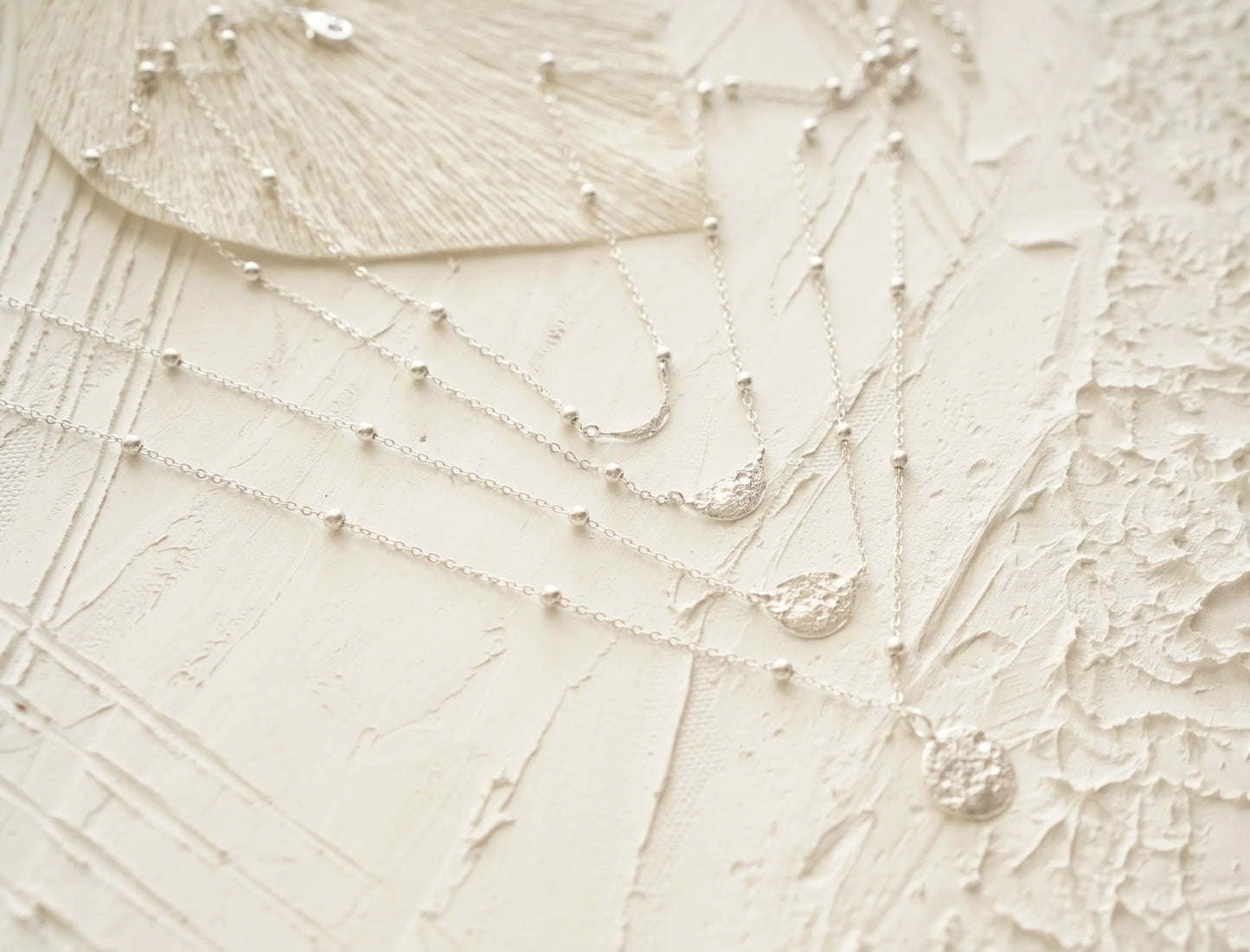 Phases of Moon Layered Necklace – Saka